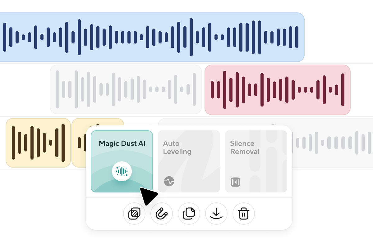 AI Audio Enhancer | Magic Dust AI from Podcastle